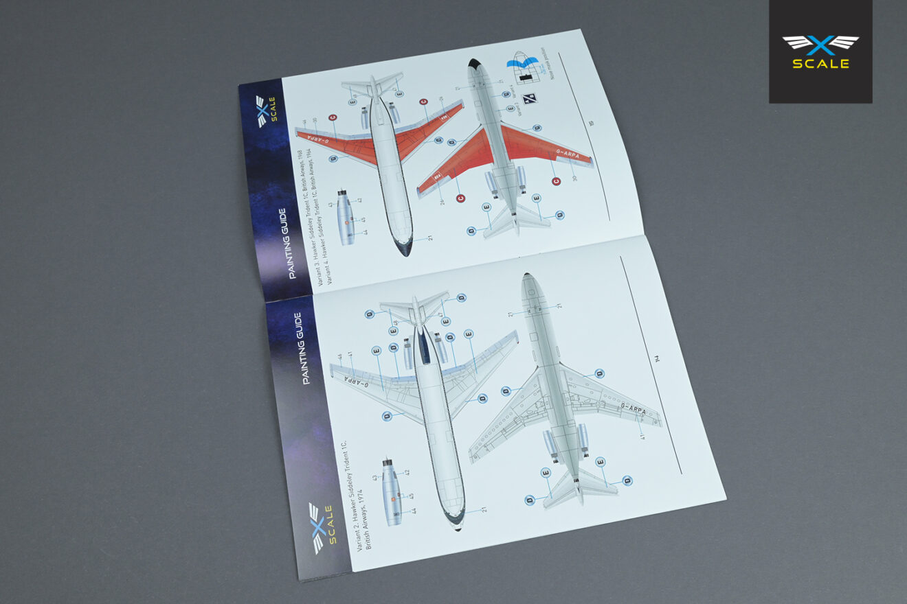 HS-121 Trident 1C – X-Scale